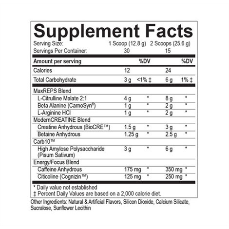 USP Labs Modern Pre | Hardcore Pre-workout z USA | Fitness Muscle Shop